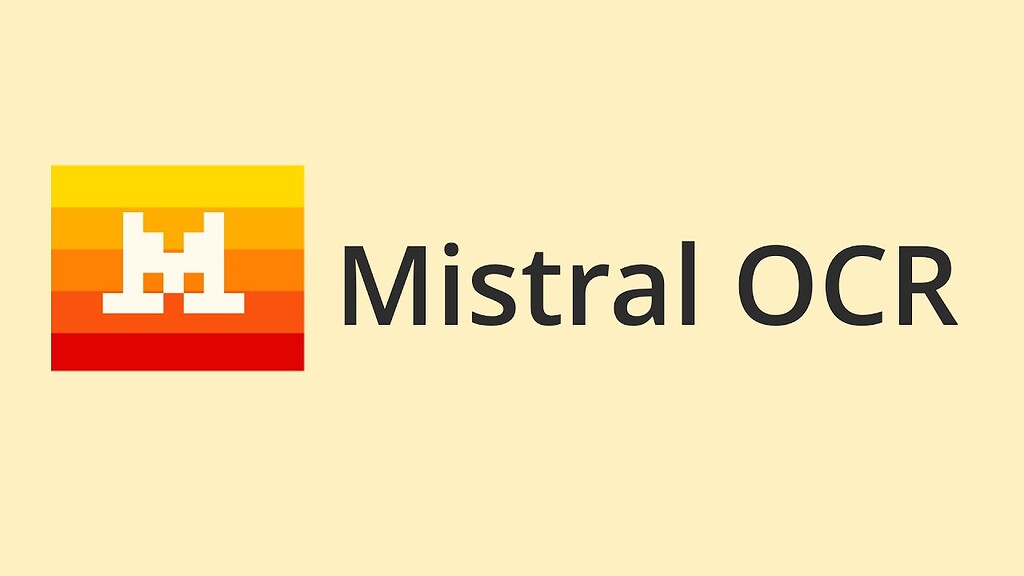 Mistral OCR - Multimodal & Multilingual OCR - open-source - Art of Smart