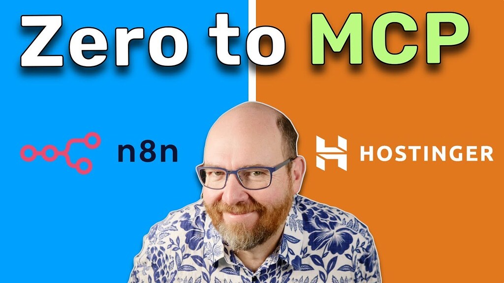 Zero to MCP with n8n and Hostinger - github - Art of Smart