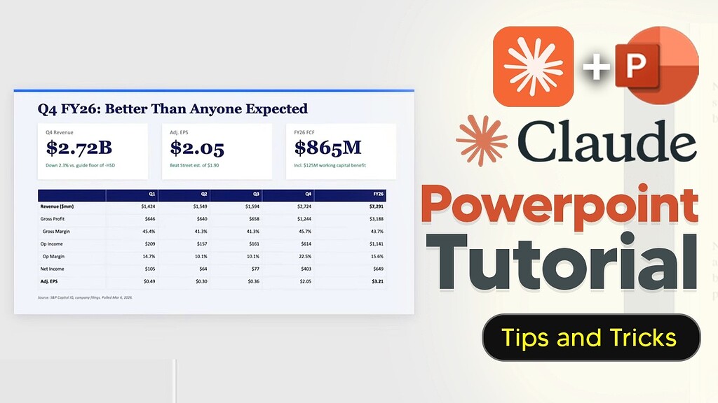 How To Use Claude In Powerpoint- (Claude Powerpoint Tutorial ...