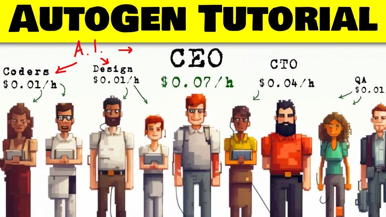 AUTOGEN TUTORIAL - Quick Install, Add GPT-4o model, Create AI Coding Agents for Software ...