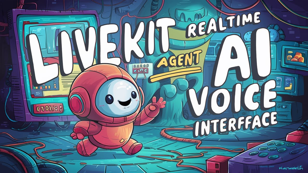 Livekit real-time Ai agent voice interface in Python with Auto detected user interruptions ...