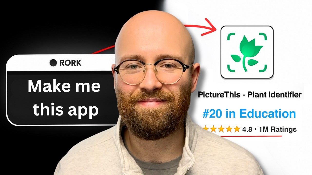 How to Build an ENTIRE iPhone App From Scratch (AI + No code) | Rork AI ...