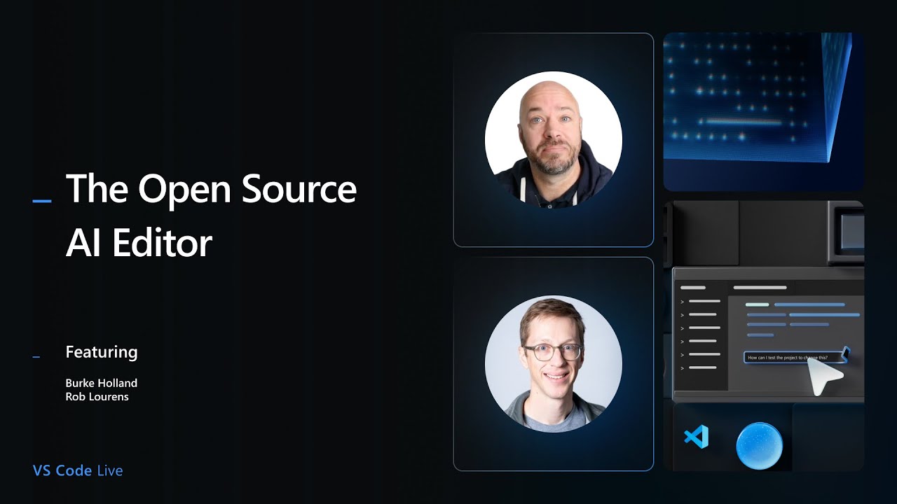 🔴 VS Code Live: The Open Source AI Editor - open-source - Art of Smart
