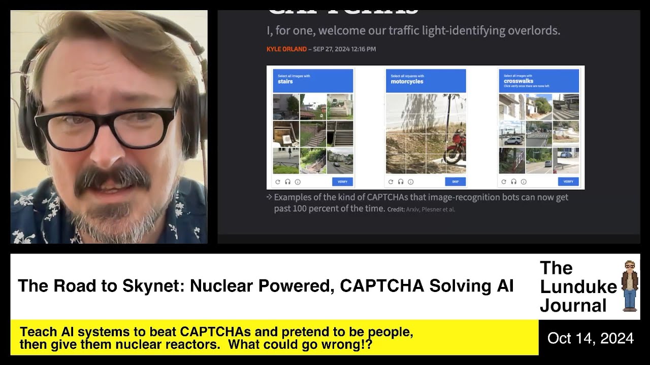 The Road to Skynet: Nuclear Powered, CAPTCHA Solving AI - open-ai - Art ...
