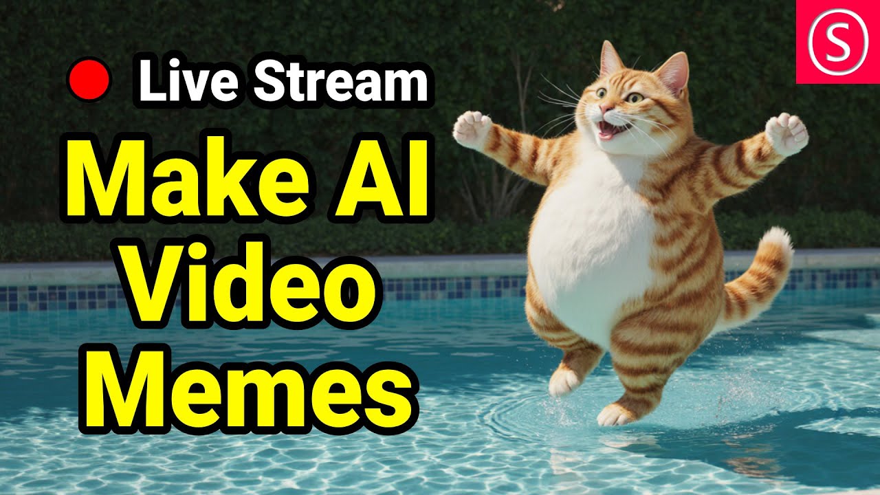 Let's make AI Memes Togehter - Live Stream - Join me & Have Fun - open ...