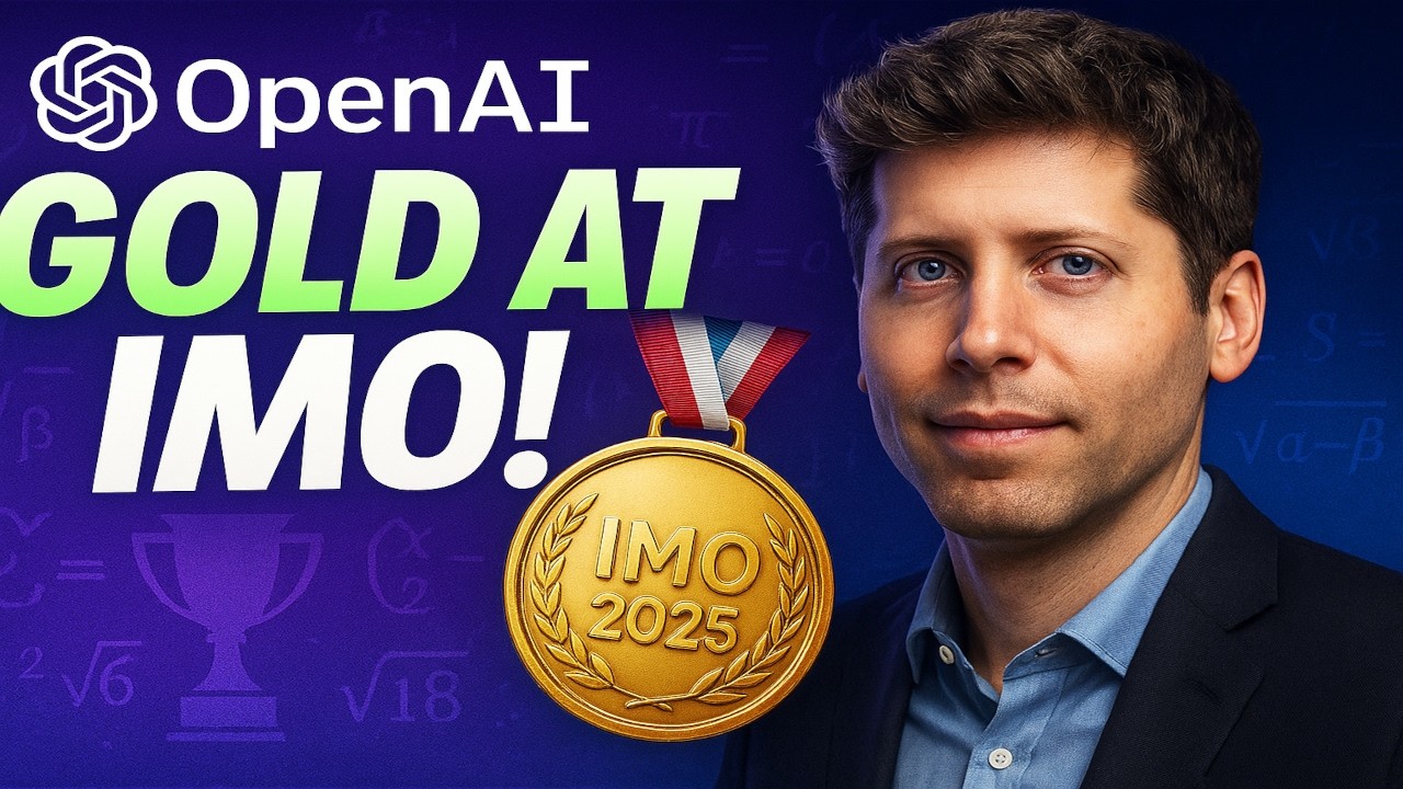OpenAI Just Won Gold on the 2025 International Math Olympiad — BIGGEST AI NEWS ALL YEAR! - open ...