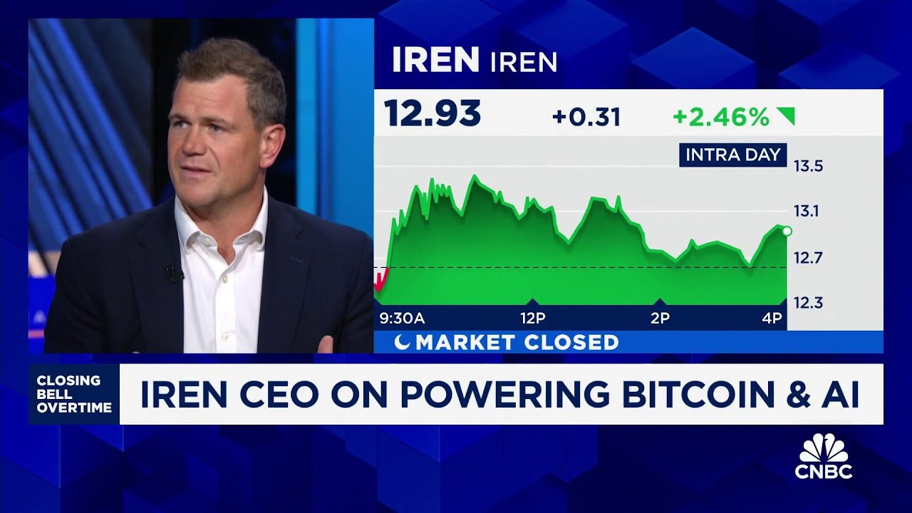 Iren CEO on powering Bitcoin and AI and scaling data centers - cnbc ...
