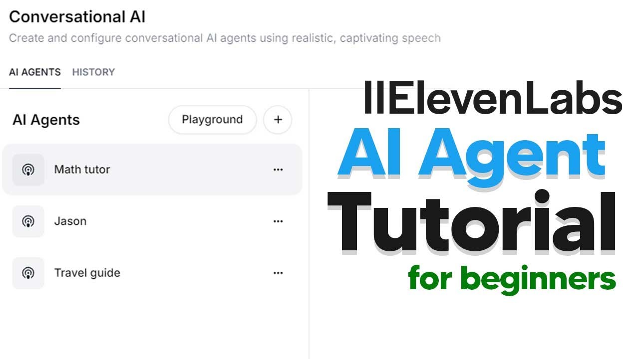 How To Use Ellevenlabs AI Agent (Conversational AI Agent Tutorial) - the-ai-grid - Art of Smart