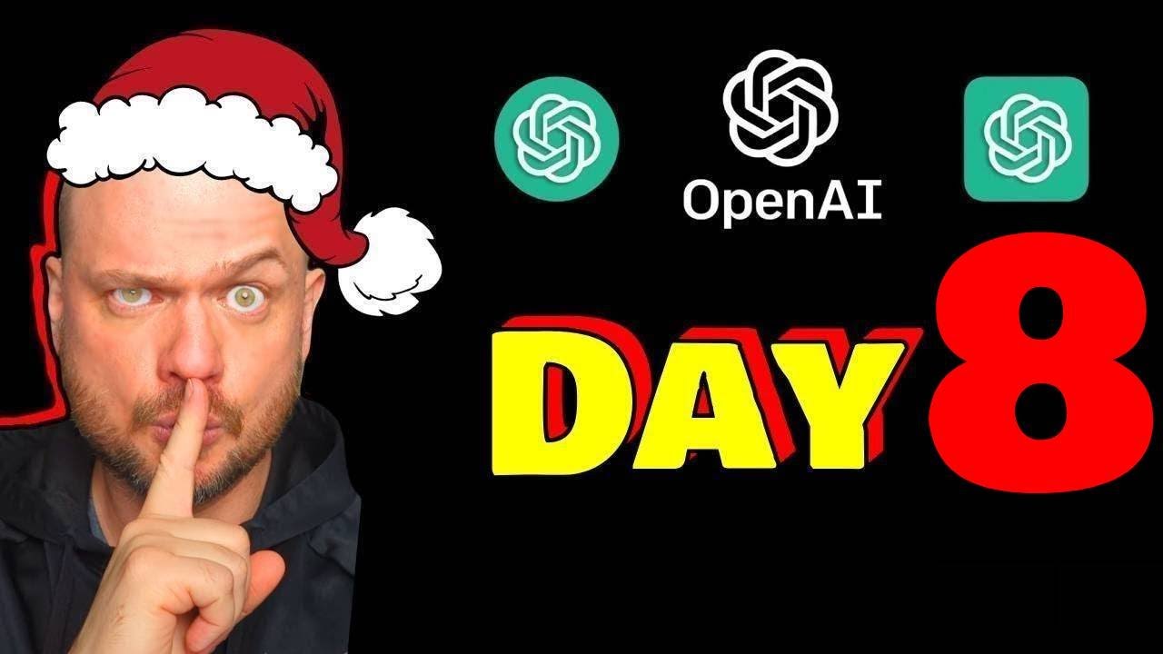 [DAY 8] OpenAI Live Stream | 12 days of OpenAI Releases and Demos 🎅 ️🎄 ...