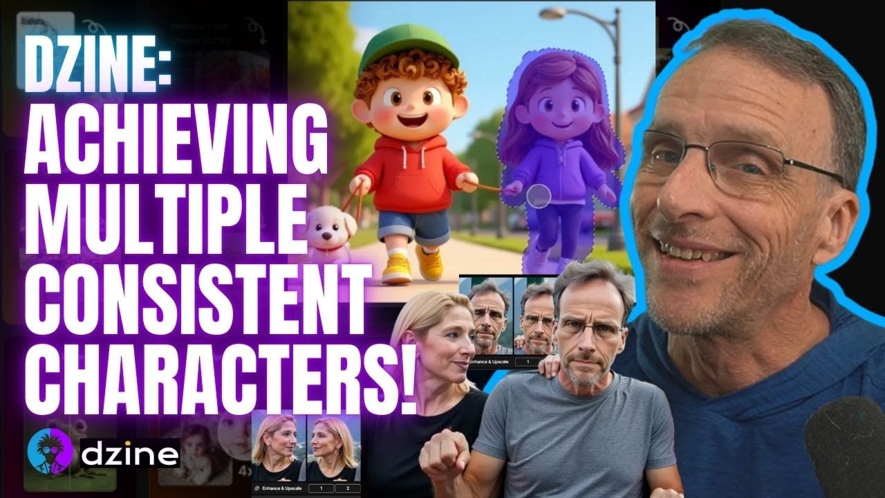 Dzine bring MULTIPLE Consistent AI Characters - video - Art of Smart