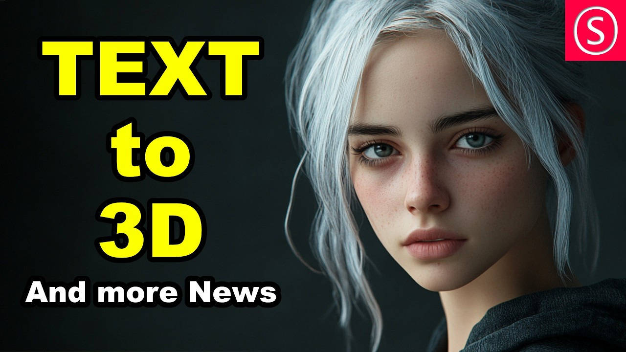 AI get TOO Real - Text to 3D, AI Agent Comments, Nvidia 5070 / 5090 ...