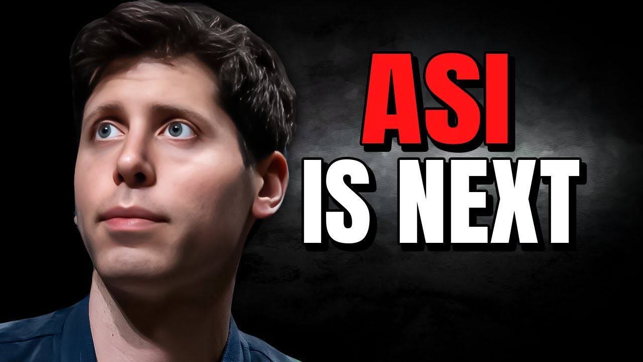 Sam Altman's STUNNING Statement, "We're Working on Superintelligence ...