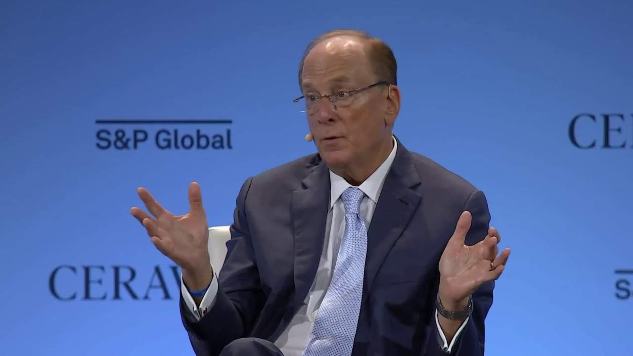BlackRock CEO Larry Fink on how he see AI changing the labor landscape ...