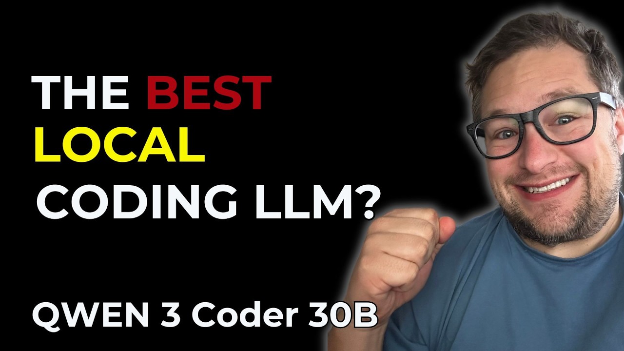 Are Local LLM's finally good at coding now... Qwen 3 Coder 30b - coding - Art of Smart