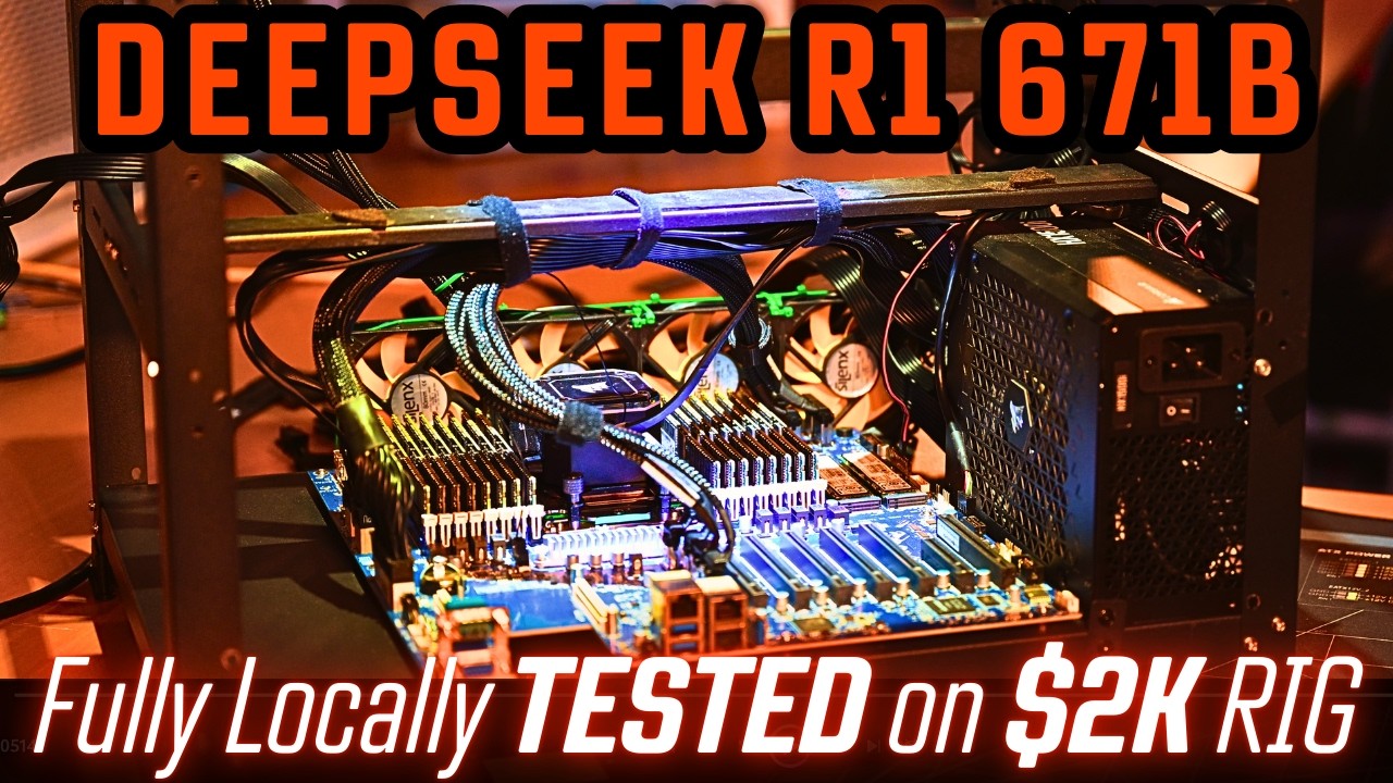 Deepseek R1 671b Running and Testing on a $2000 Local AI Server - deep ...