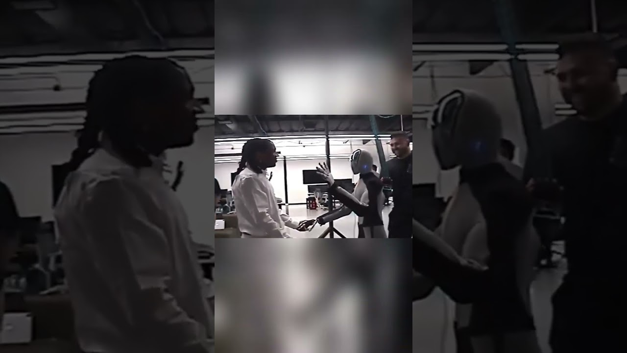Lil B Meets NEO AI Robot: Based Duo - video - Art of Smart