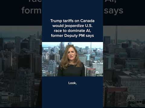 Trump tariffs on Canada would jeopardize U.S. race to dominate AI ...