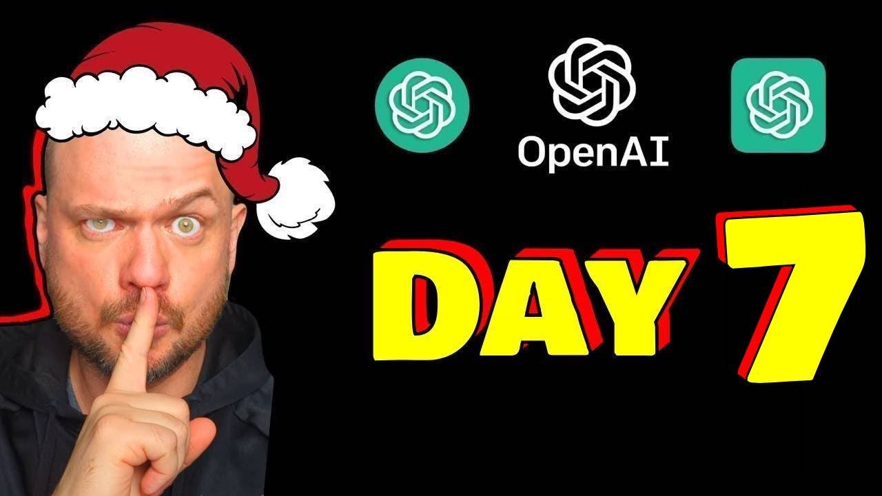 [DAY 7] OpenAI Live Stream | 12 days of OpenAI Releases and Demos 🎅 ️🎄 - wes-roth - Art of Smart