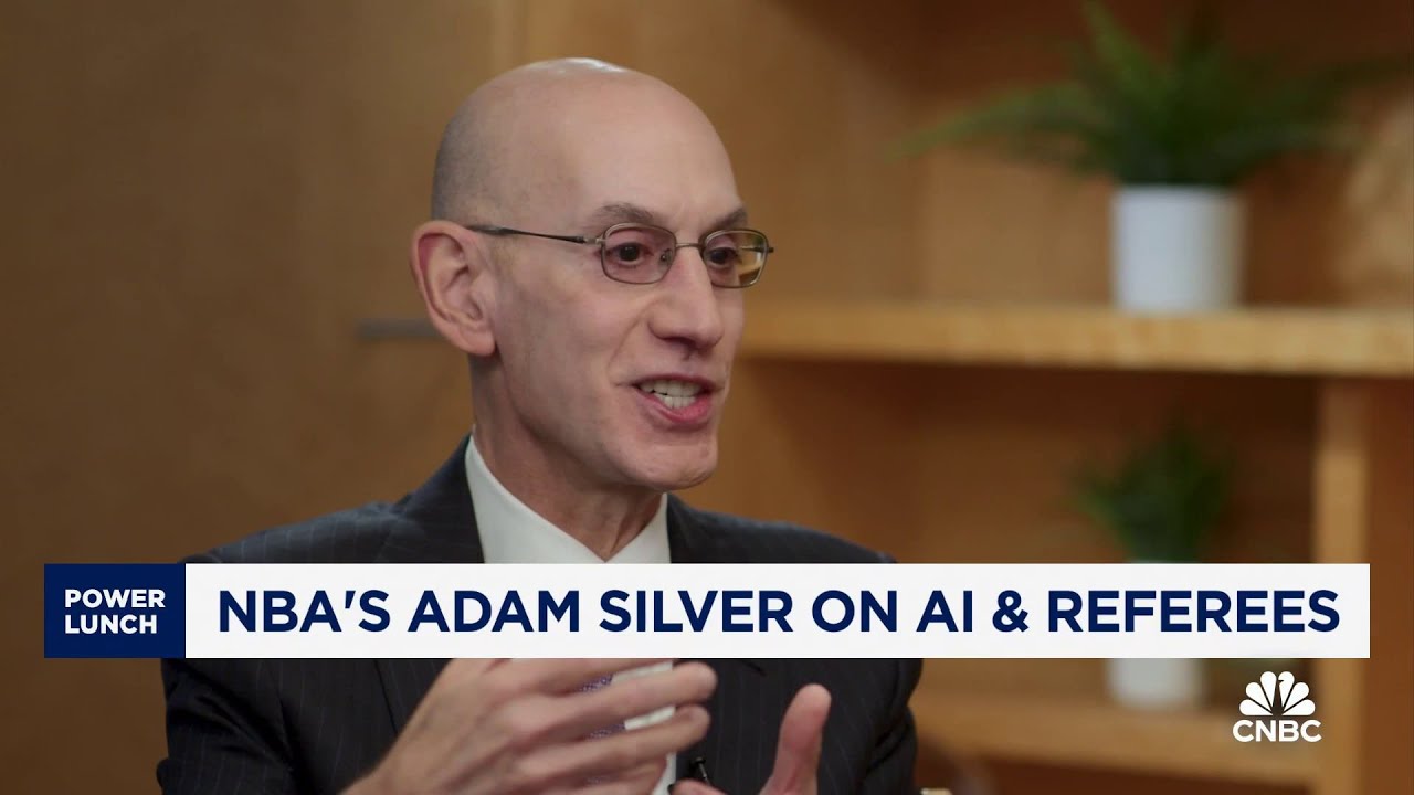 NBA Commissioner Adam Silver on AI, TNT and referees - cnbc - Art of Smart