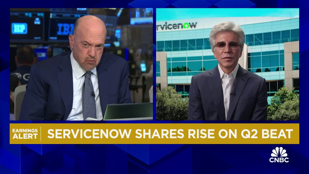 ServiceNow CEO Bill McDermott on Q2 beat: This is the AI platform for ...